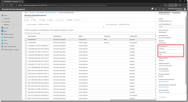 Now you can edit group tags and computer names for Windows Autopilot ...