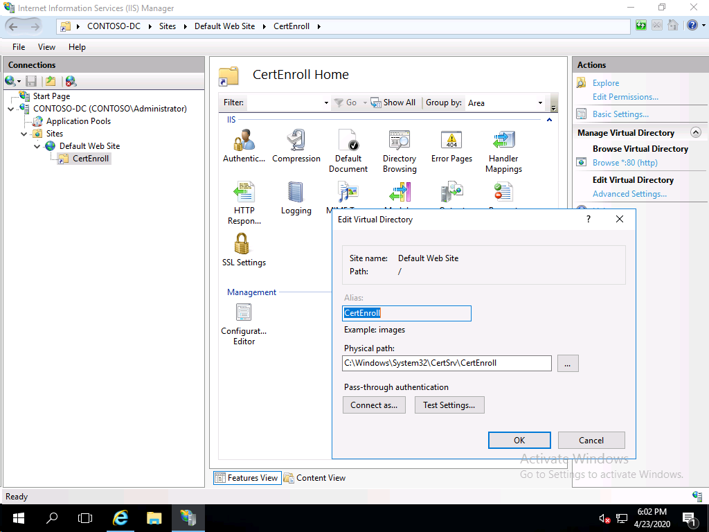 Publish Certificate Services CRL and OCSP sites to the internet using ...