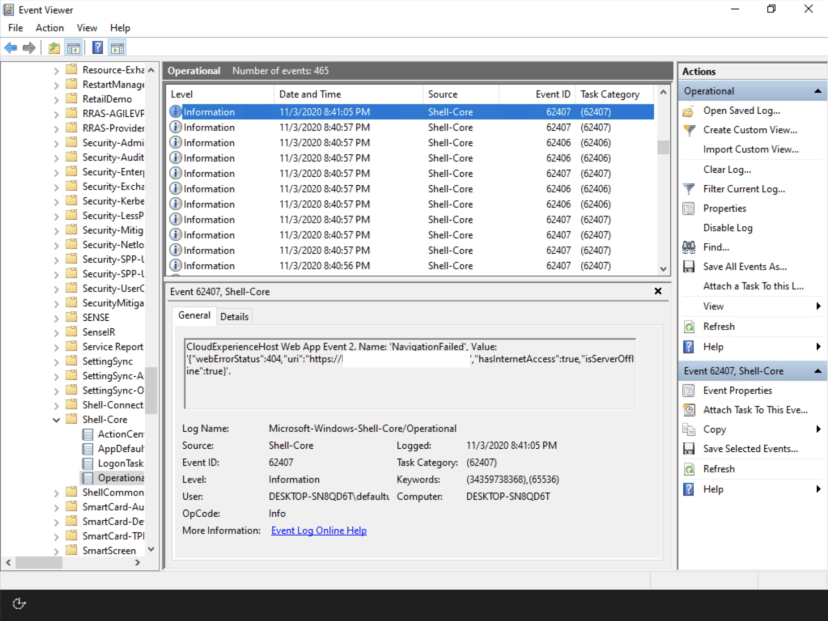 “Something went wrong” with OOBEAADV10 – Out of Office Hours