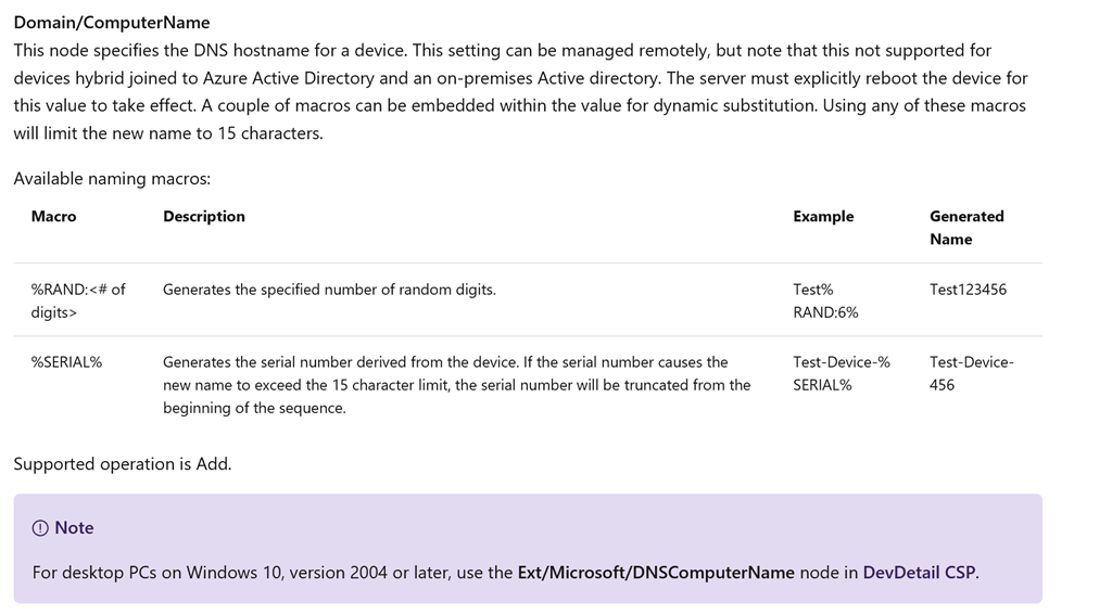 What’s in a (Windows computer) name? – Out of Office Hours