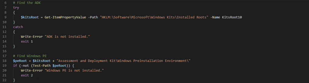 Booting your own Windows PE image – Out of Office Hours