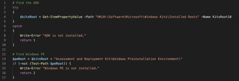 Build your own Windows PE image – Out of Office Hours