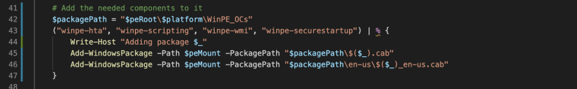 Build your own Windows PE image – Out of Office Hours