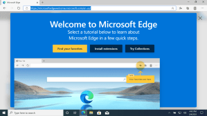 Turn off the (new) Edge welcome page – Out of Office Hours