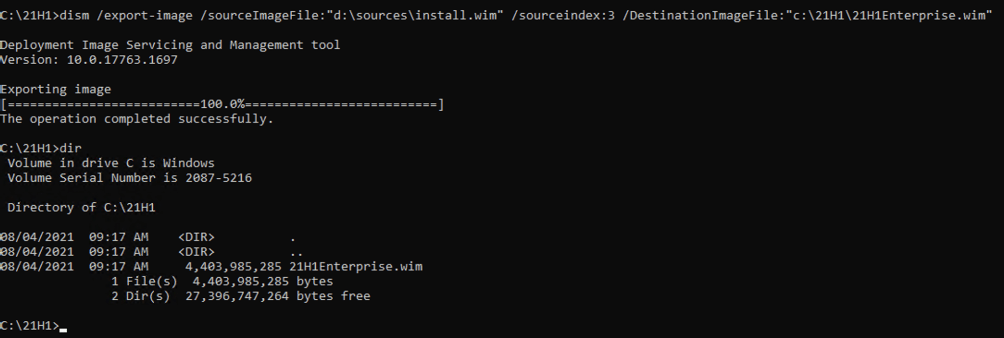 Make Windows images smaller, easily – Out of Office Hours