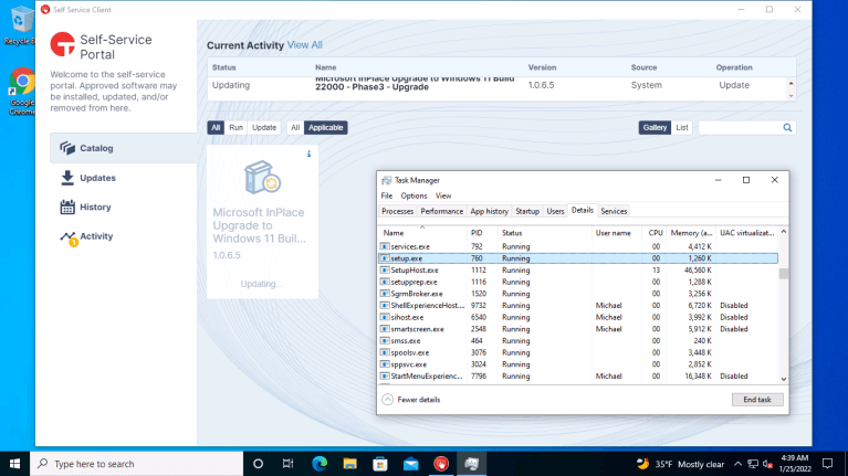 Upgrading to Windows 11 with Tanium – Out of Office Hours