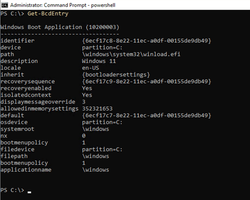 Windows 11 includes new BCD PowerShell cmdlets – Out of Office Hours