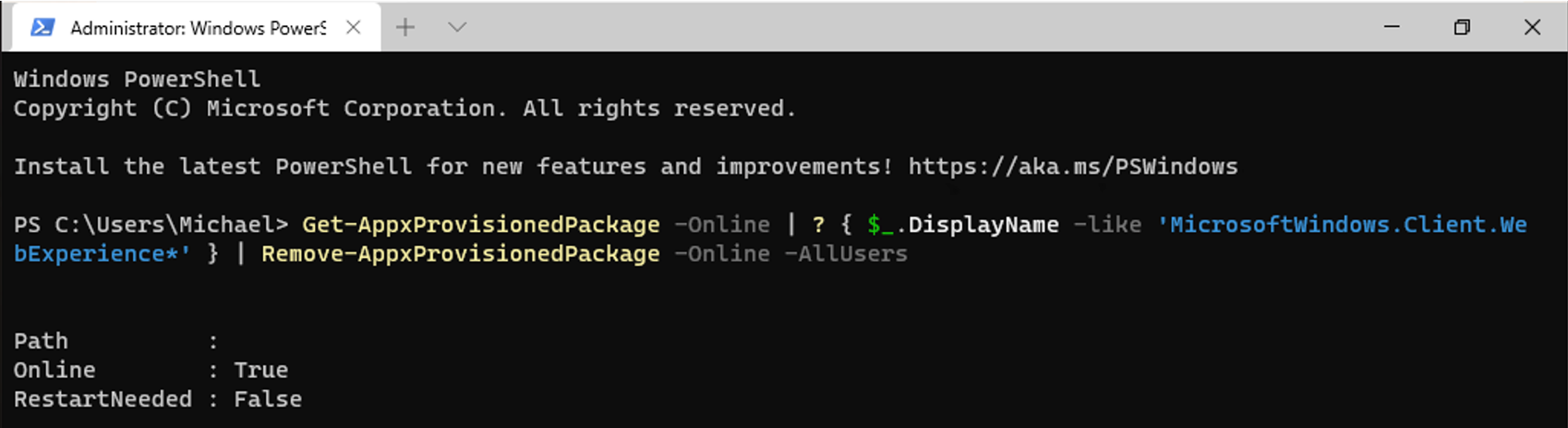 Getting rid of Widgets in Windows 11 – Out of Office Hours