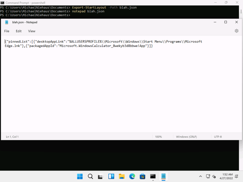 Customizing the Windows 11 22H2 Start menu layout – Out of Office Hours