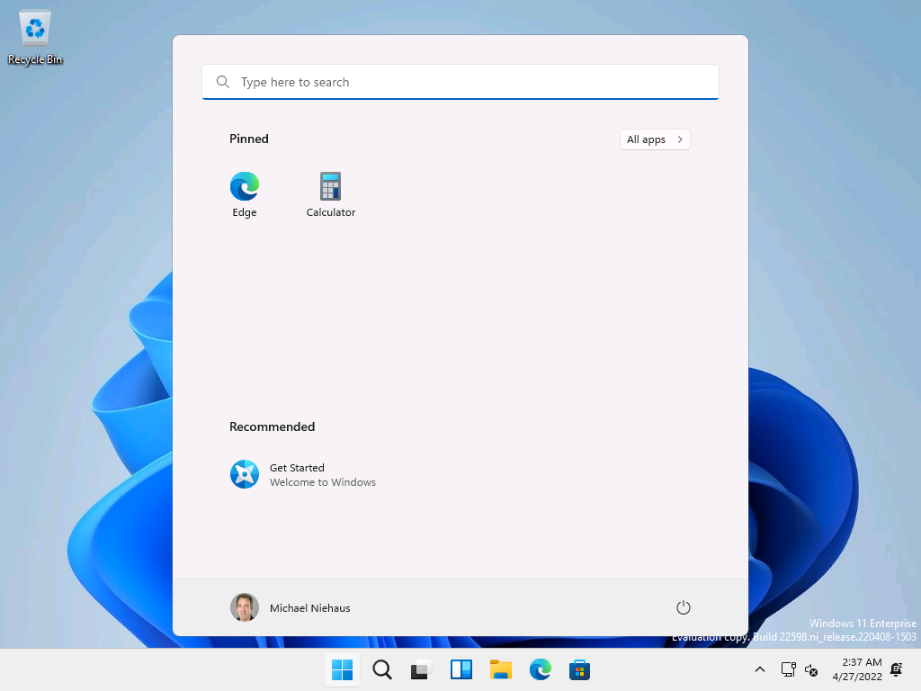 Customizing the Windows 11 22H2 Start menu layout – Out of Office Hours