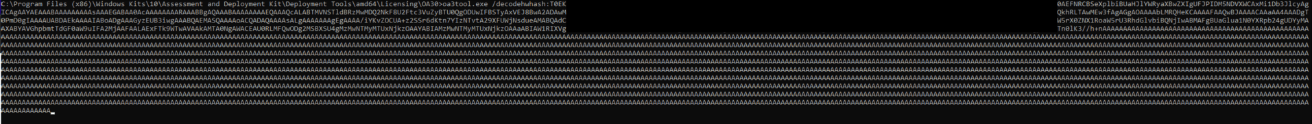 Breaking down the Windows Autopilot hardware hash – Out of Office Hours