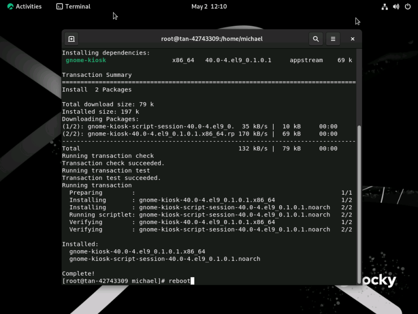 Creating a kiosk with Linux – Out of Office Hours