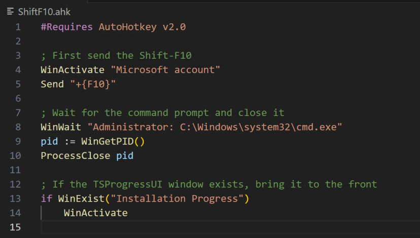 User interaction in OOBE: Challenge accepted – Out of Office Hours