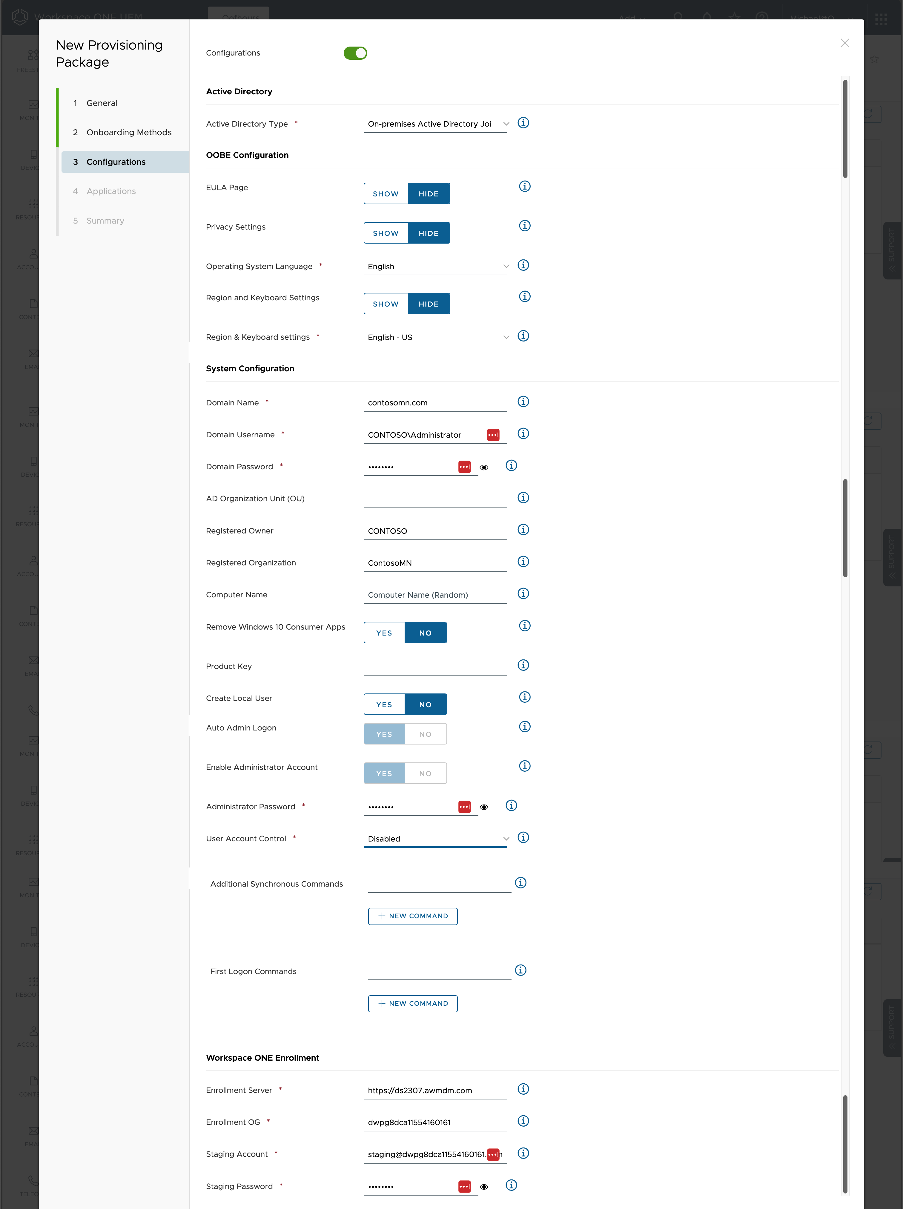 Windows device provisioning with Workspace ONE, part 4: Other provisioning scenarios – Out of ...