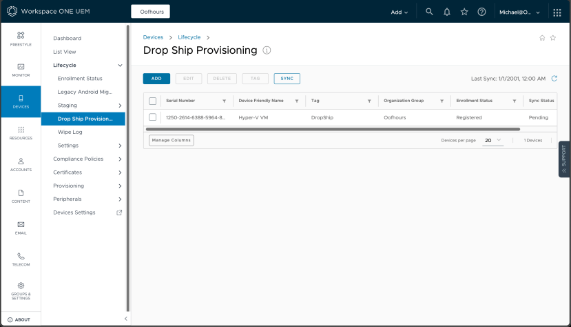 Windows device provisioning with Workspace ONE, part 4: Other ...