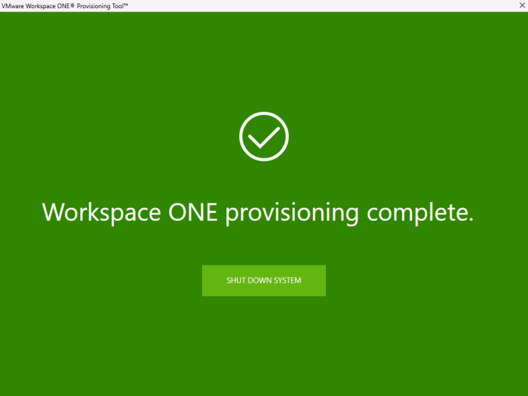 Windows device provisioning with Workspace ONE, part 4: Other provisioning scenarios – Out of ...
