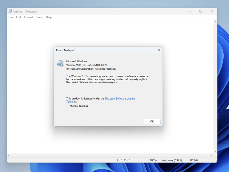 An easy trick to get the old Notepad.exe back – Out of Office Hours